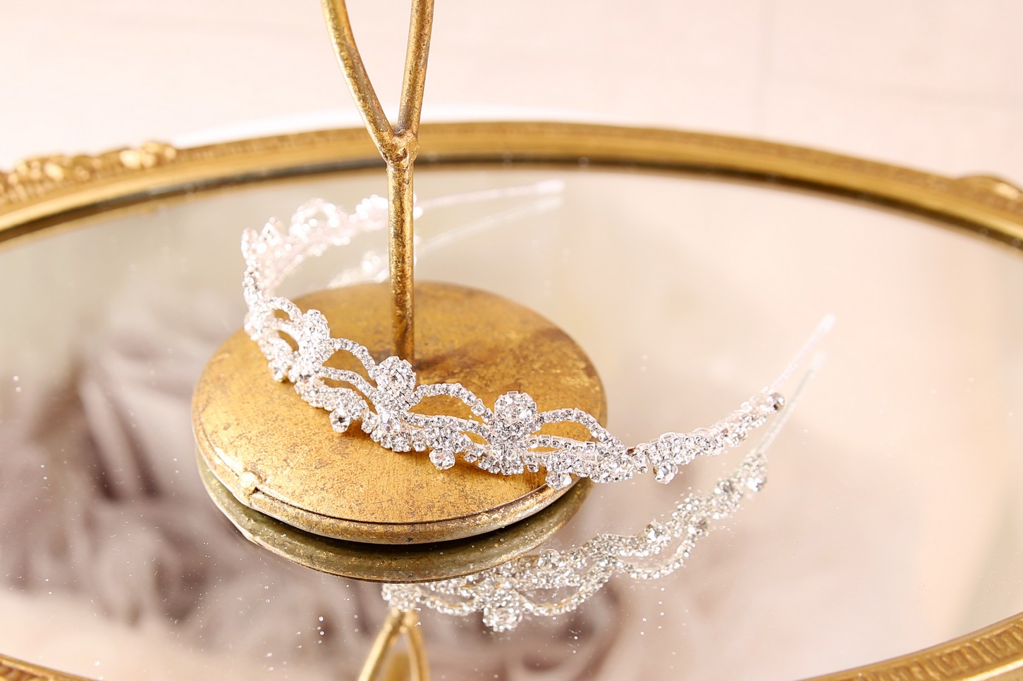 Crystal Art Deco Tiara - Richard Designs