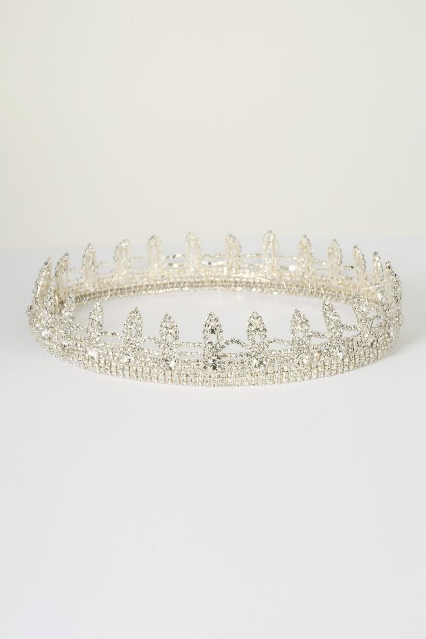Silver Statement Tiara - Richard Designs
